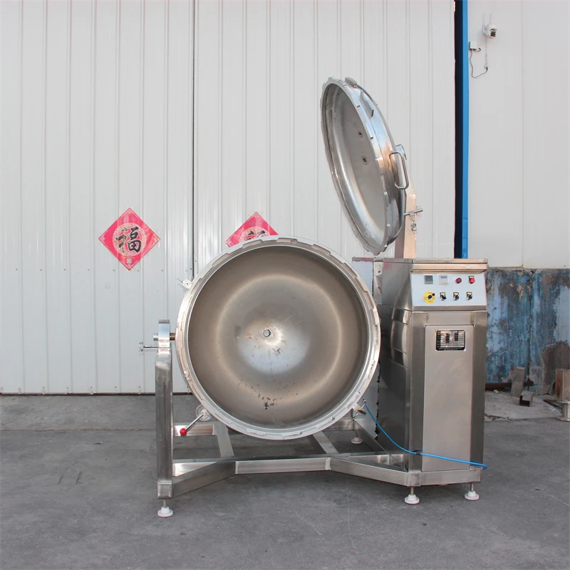 500L Automatic Industrial Induction Heating Pressure Cooker