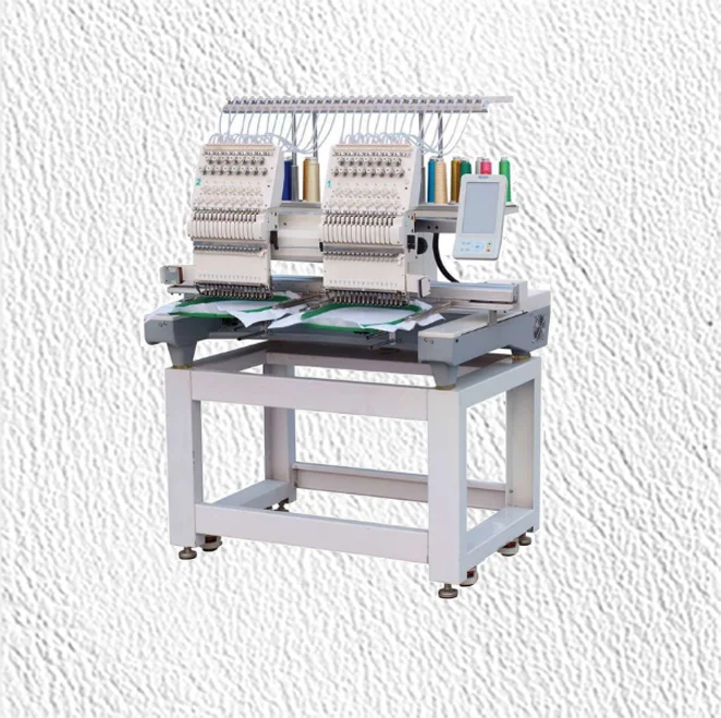 2 Heads Computer Flat Embroidery Machine Price - Buy 2 Heads Embroidery ...