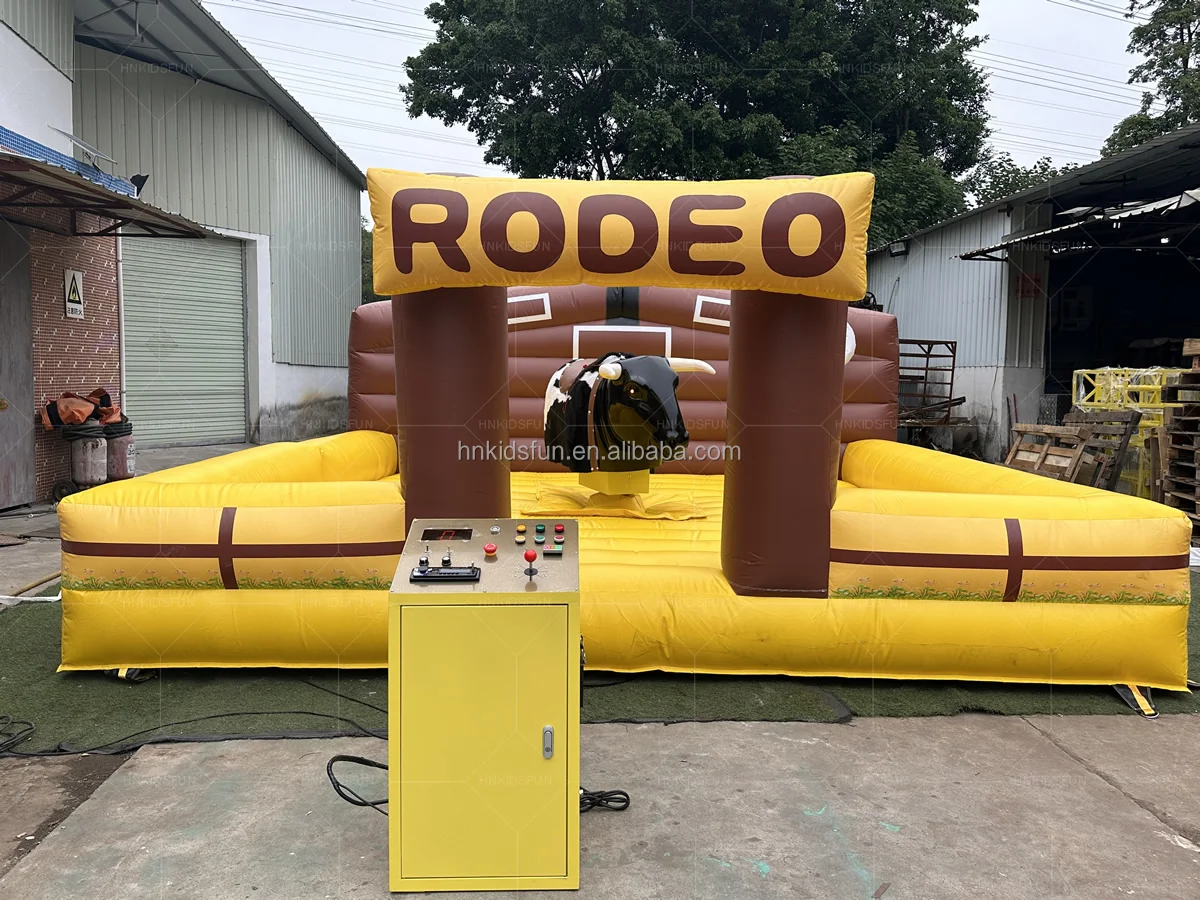 Custom Rental Challenge Kids Electric Rodeo Bull Riding