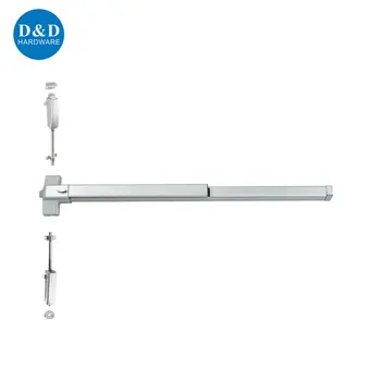 High Security 3 Point Stainless Steel 304 Emergency Exit Double Door ...