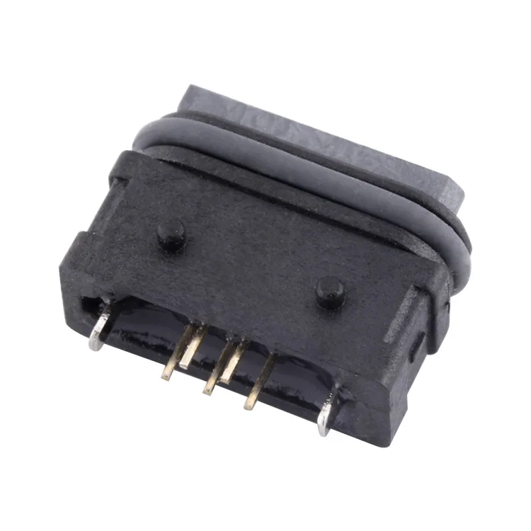 IP68 Waterproof Micro USB Connector - 5000 Cycles Durability