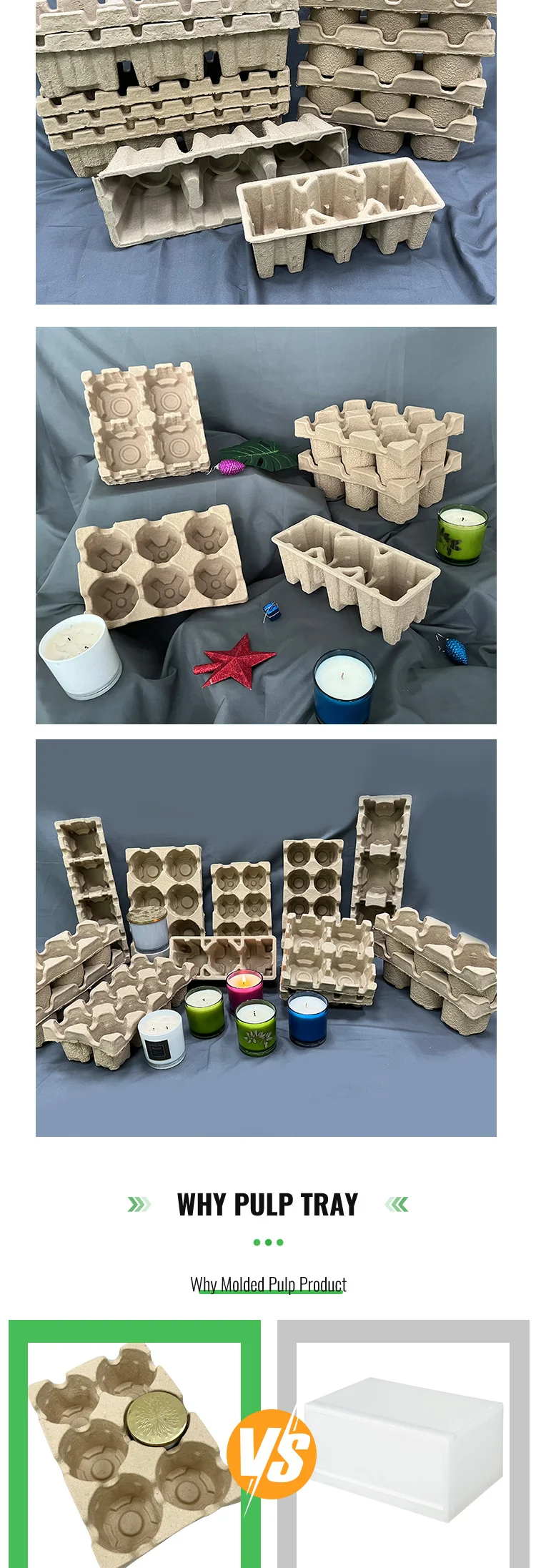 Biodegradable Paper Packing Box Degradable Dry Press Pulp Packaging ...