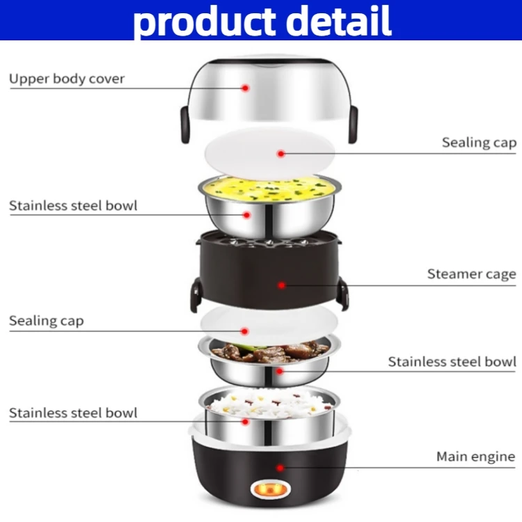 Double Layer Warm Container - Perfect for Portable Food Storage