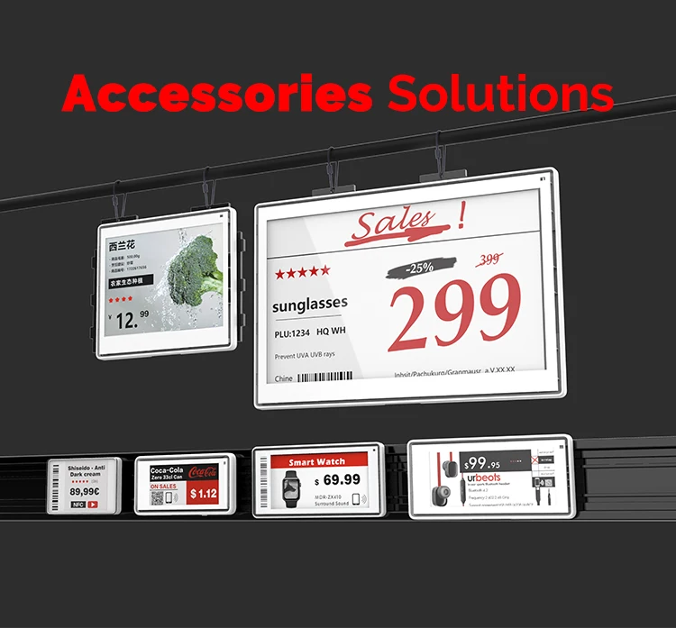 Electronic Shelf Label Edge Labels Esl Digital Price Tag