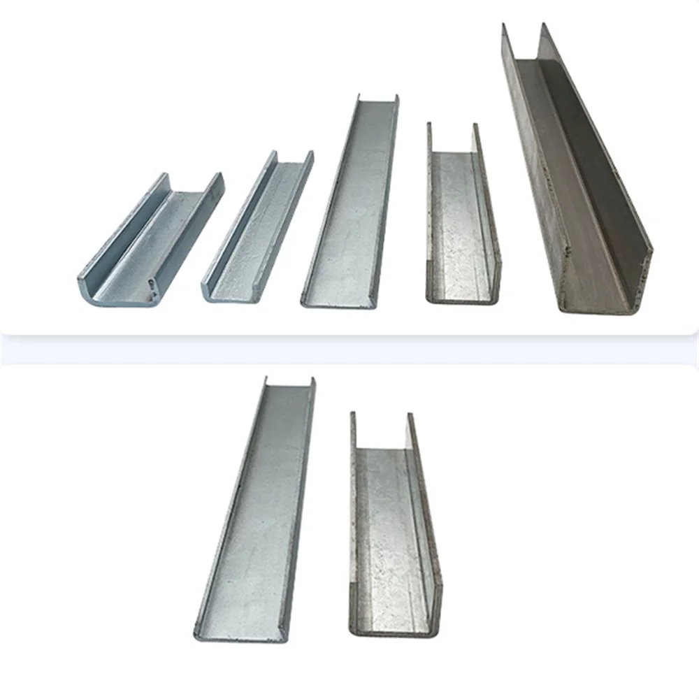 Structural Steel C Channel & U Channel Beams for Construction Framing ...