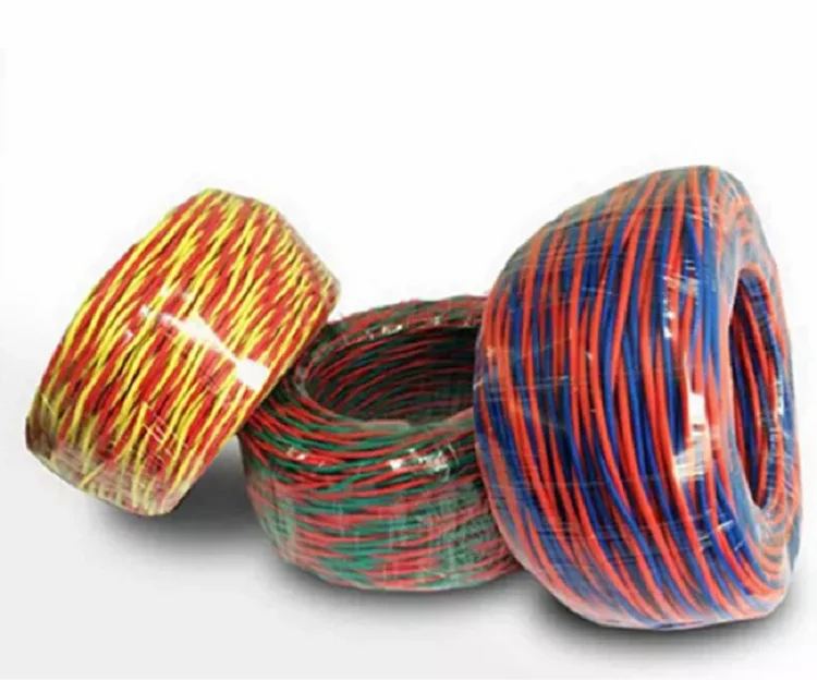 Factory 2 Core Rvs Pvc Twisted Pair Flexible Cable 0.5 0.75 1 1.5 2.5 Mm Alarm Line Fire ...