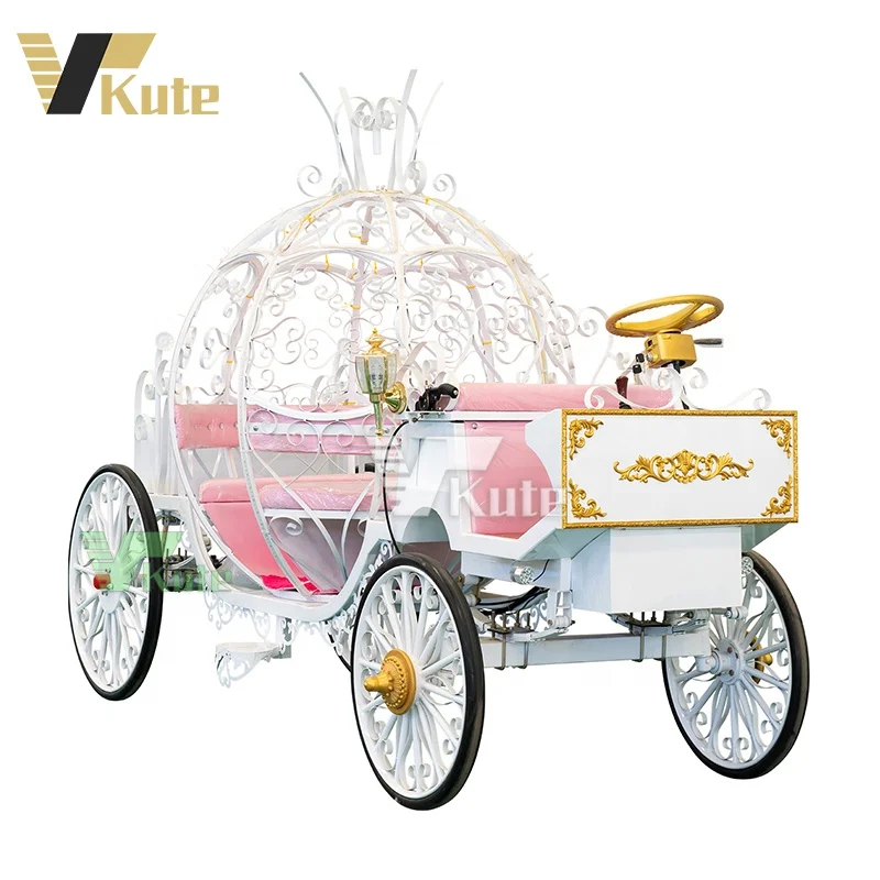 Cinderella Pumpkin Princess Wedding Carriage Horse Drawn Carriage Royal ...