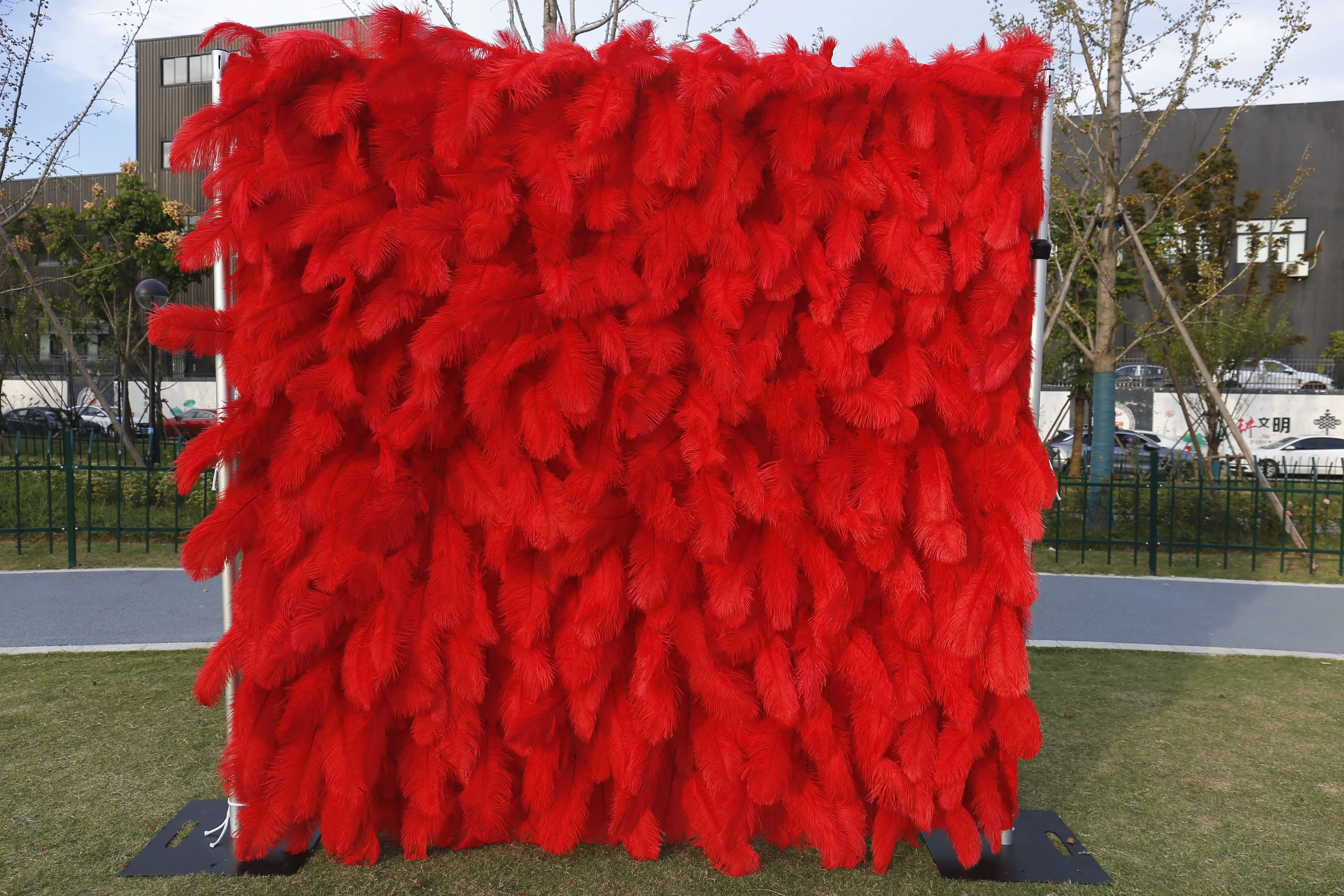 Best Effect Sturdy Live Broadcast Background, Shooting Background Red ...