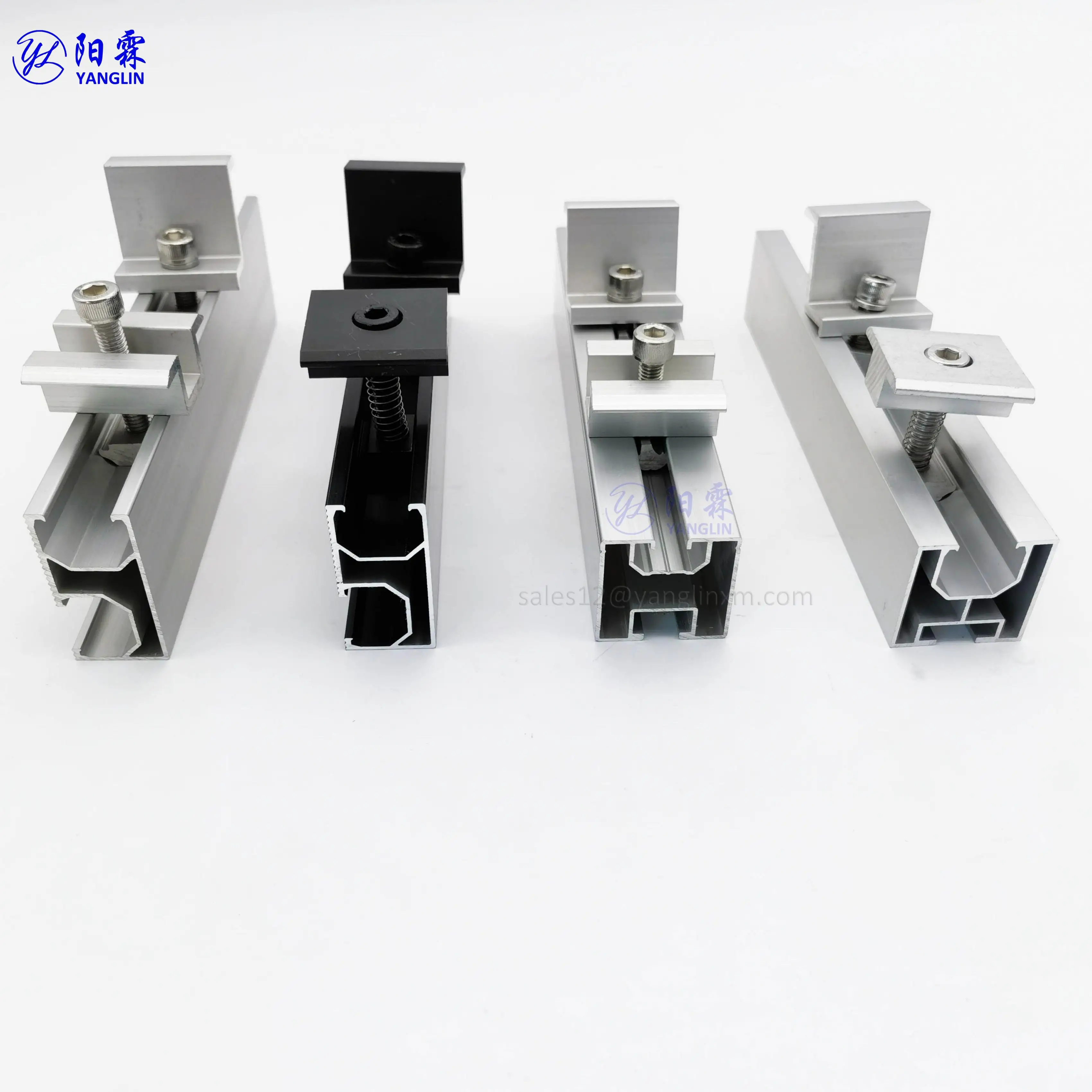 Aluminum Solar Panel Mounting Clamps - Rapid Install