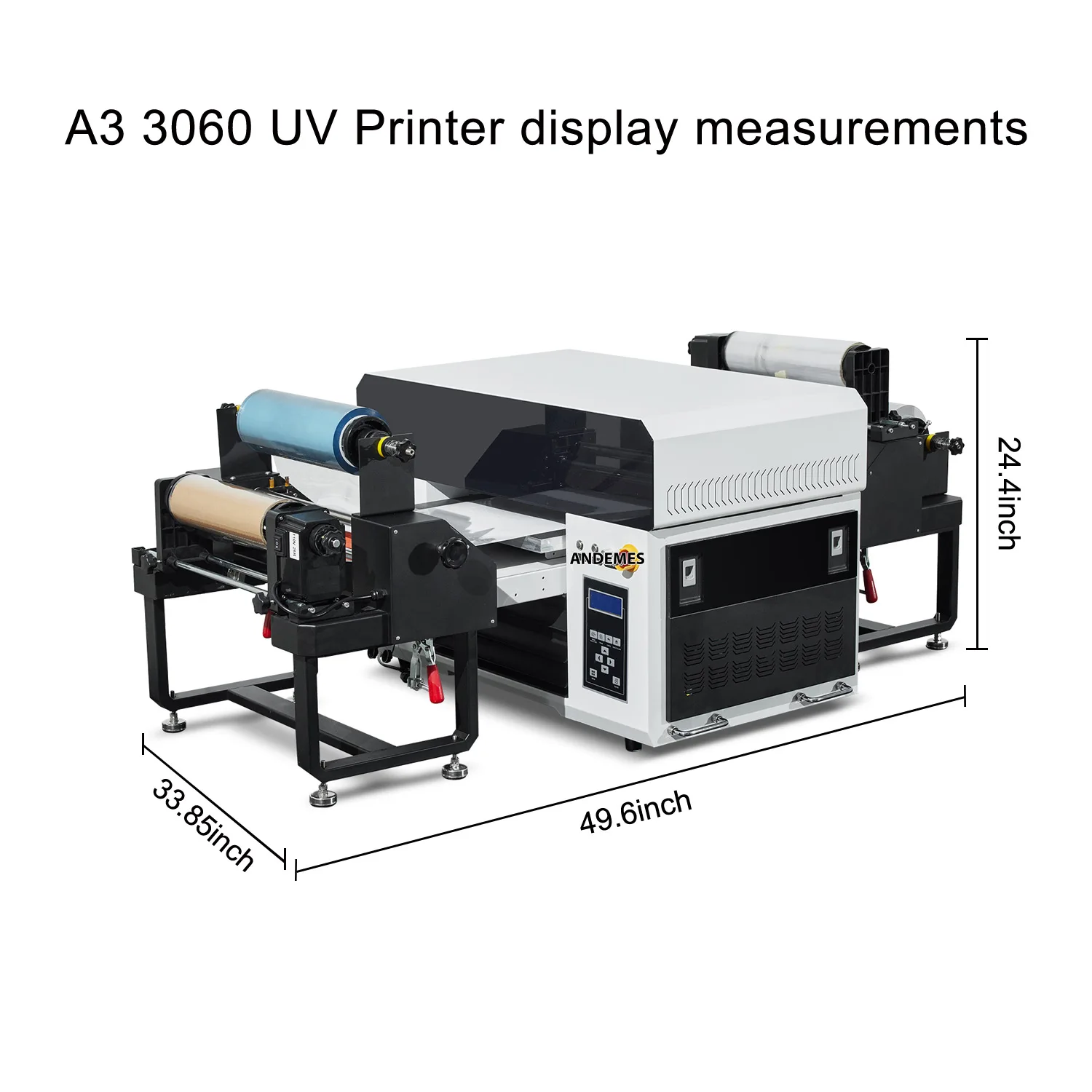 A3/A2 Two Heads 1440dpi Small Digital Uv Dtf Inkjet Flatbed Printer for ...