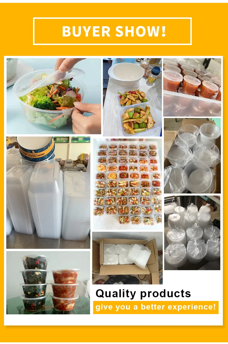 Microwavable Transparent Soup Bowls - Perfect for Takeout