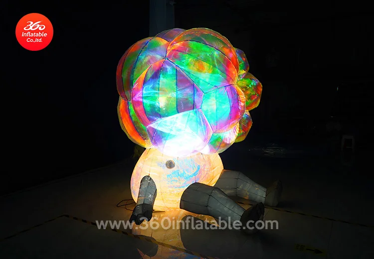 Custom Big Pvc Colourful Cartoon Mascot Inflatables Inflatable With ...