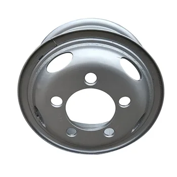 Custom 5 Hole Steel Wheel Rim 5.5f-16 Processed For Light Truck Wheel ...