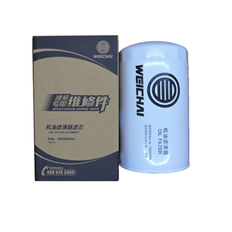 Truck Oil Filter 1000428205A for SHACMAN FAW FOTON DONGFENG
