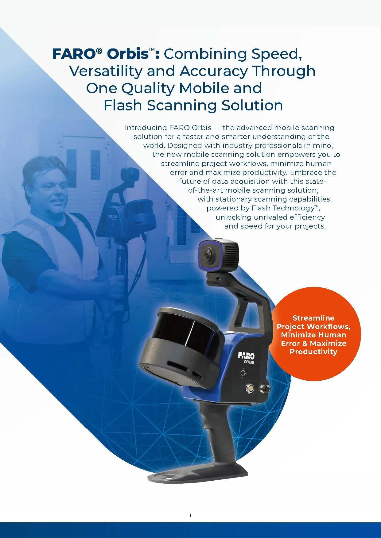 High Quality Faro Orbis Mobile 3d Laser Scanner For Convergence ...