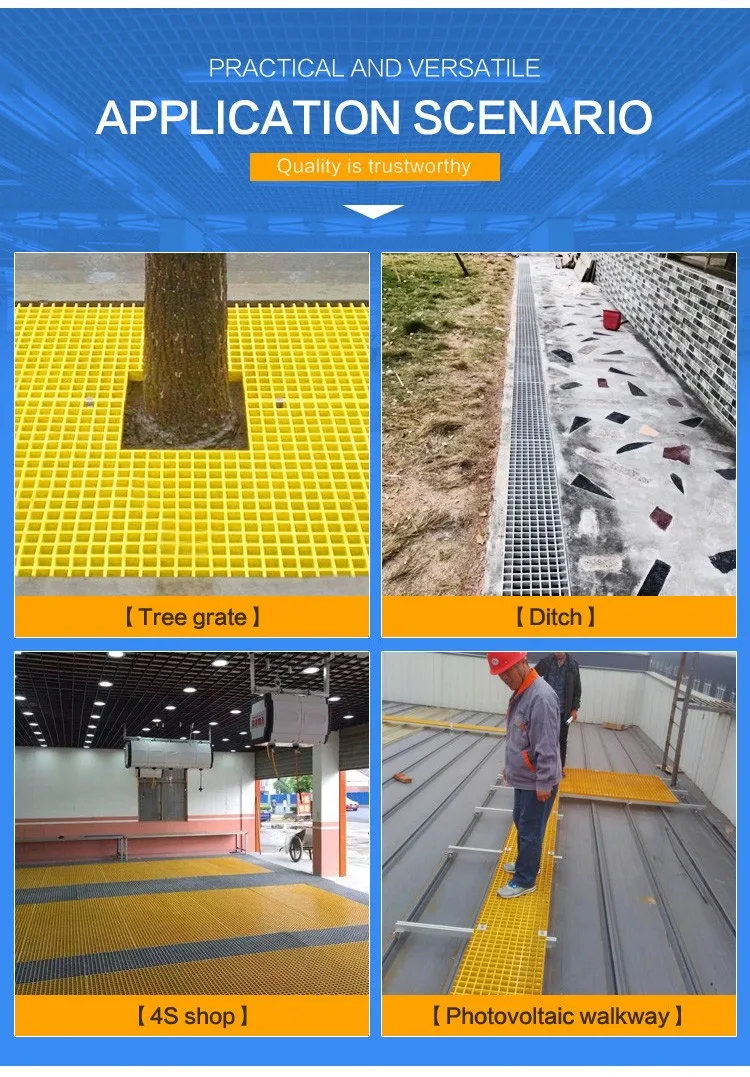 Frp Sheet Grating Frp Fiberglass Reinforced Frp Mesh Grid Mini Mesh ...