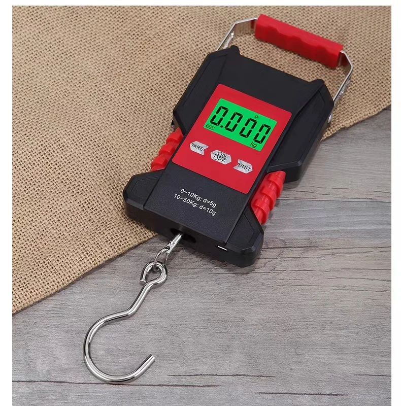 2023 New Handheld 50kg Express Scale Luggage Scale Waterproof And ...