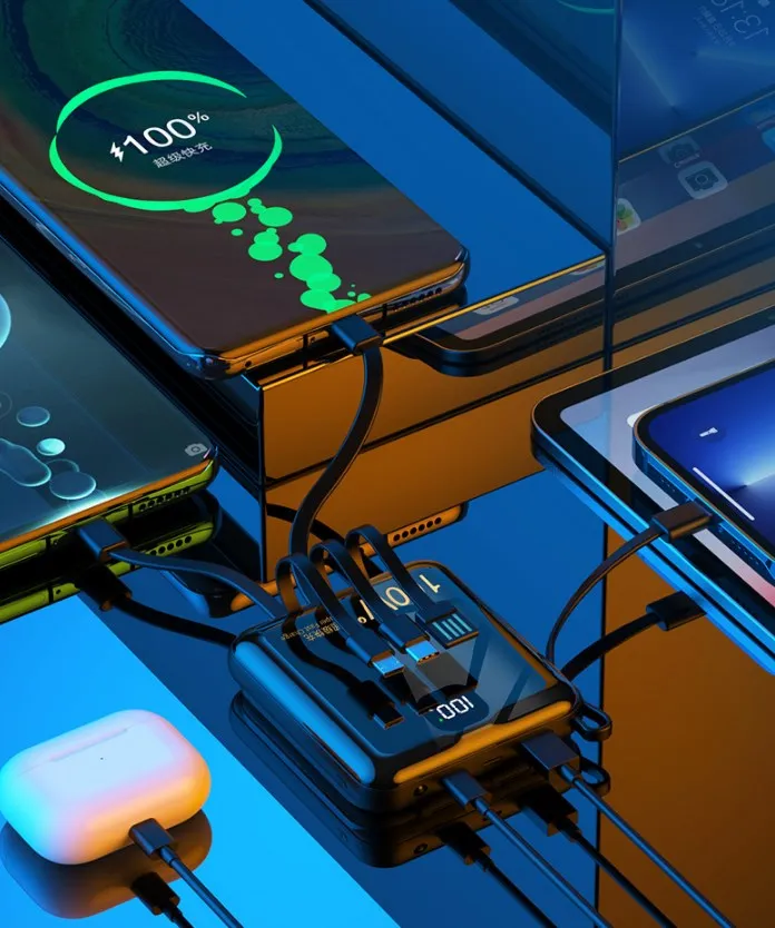 Large Capacity Oem 5000mah 10000mah Power Bank Battery Fast Charging ...