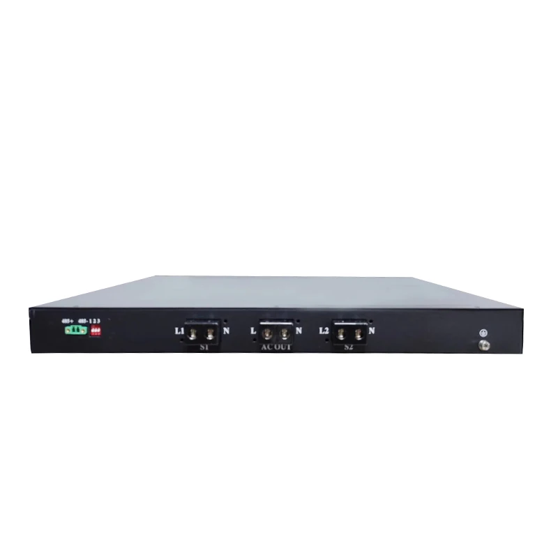 19 Inch Rack Mount Single Phase STS Static Transfer Switch 16a for Data ...