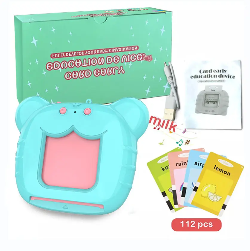 Infant Preschool Language Educational Machine With Cartoon Audible ...