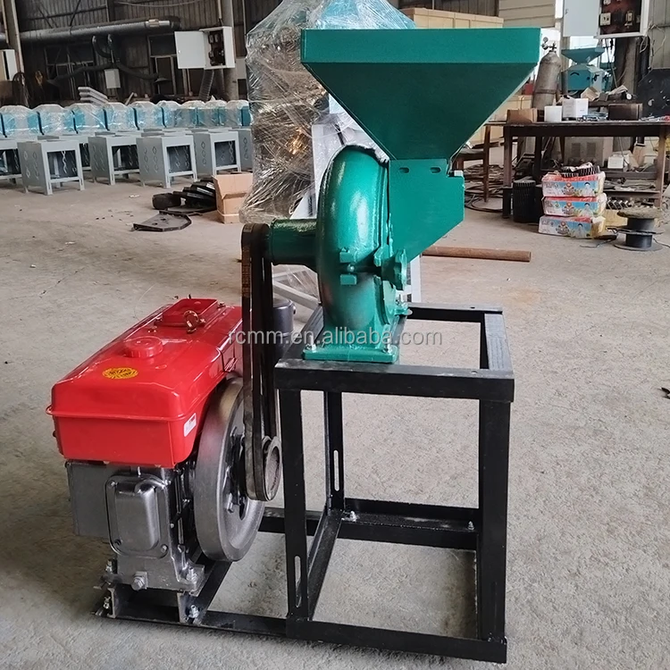 Cattle Sheep Chickens Grinding Machine - Diesel Grain Grinder