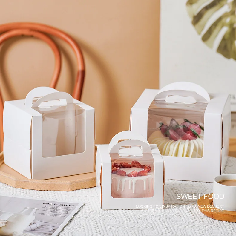 Customized Clear Cake Boxes Cake Packaging Boxes Packages Transparent ...