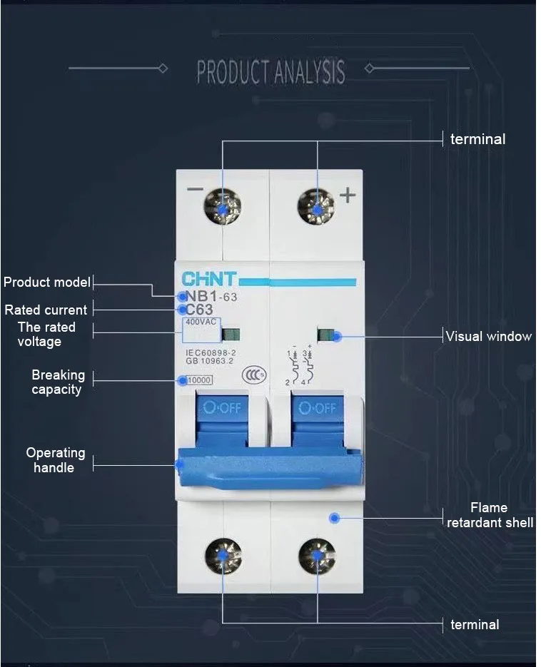 Wholesale Chint DC Circuit Breaker - Safe Photovoltaic Protection