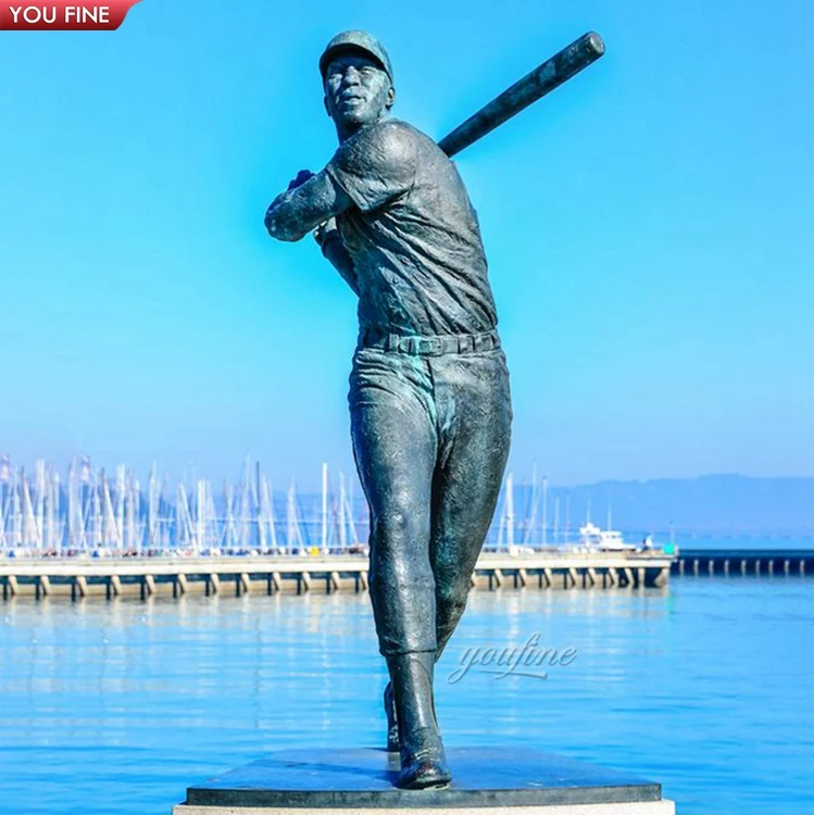 Outdoor Life Size Bronze Baseball Player Statue - Buy Life Size Bronze ...