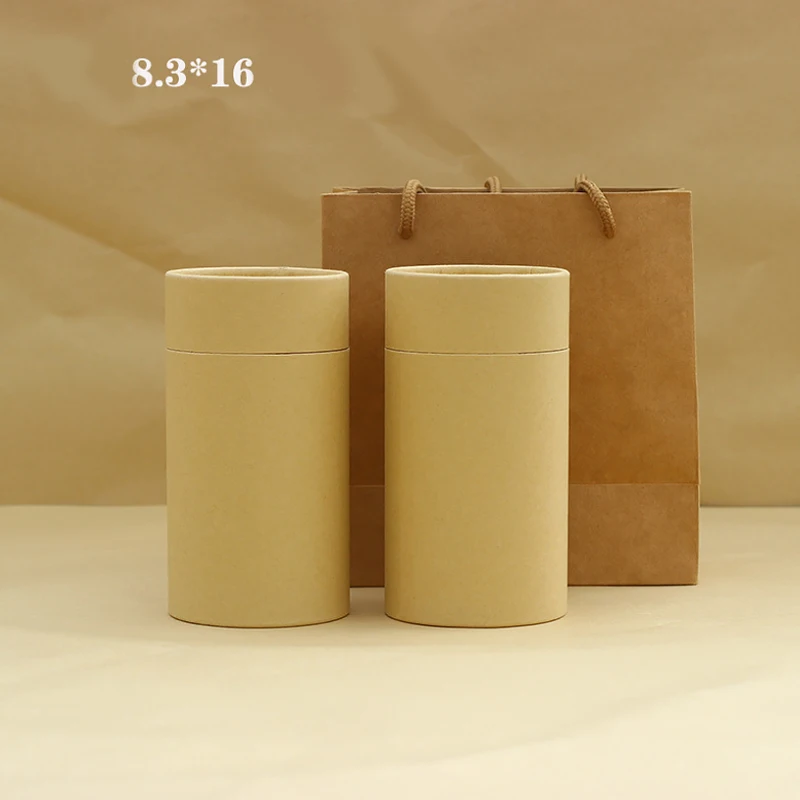 Jijid Custom Cylindrical Canister Cardboard Cylinder Round Box Paper ...