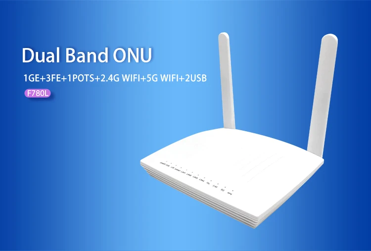 Epon Gpon Wifi with Onu Xpon Dual Band F780L - 1GE+3FE