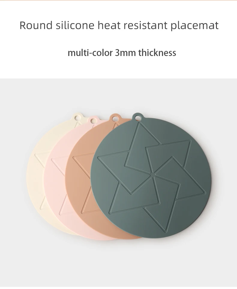 Heat Resistant Trivet Mats Silicon Kitchen Mats For Coffee Machine Mats ...