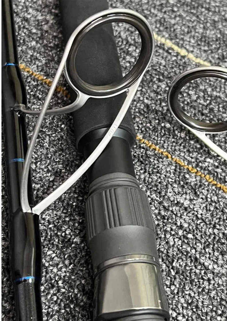 Popper Popping Rod Black Boat Japan Fuji Guides Tuna GT