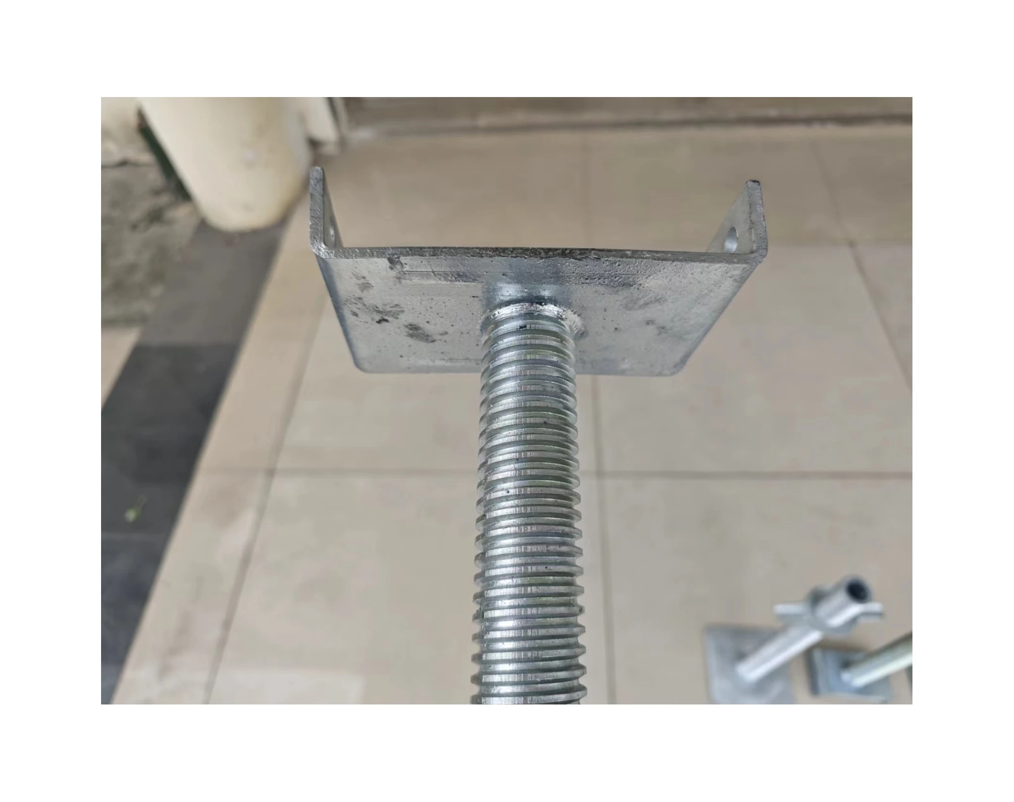 Adjustable Scaffolding Screw Jack Base Plate Cuplock Scaffolding Jack ...