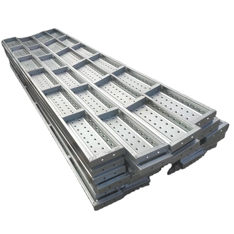 Perforated Steel Scaffold Plank Galvanized Heavy Duty Steel Plank ...