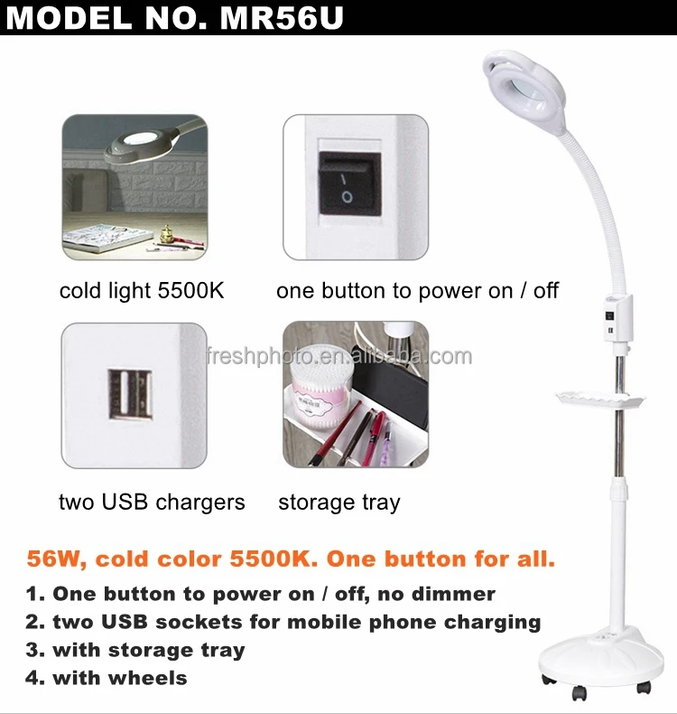 16X Magnifying Glass Lamp - Perfect for Beauty & Skin Care