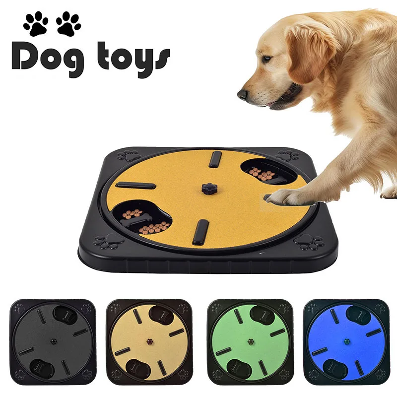 Rotatable Square Modern Lifelike Dog Treat Nail Scratch Board Puzzle ...