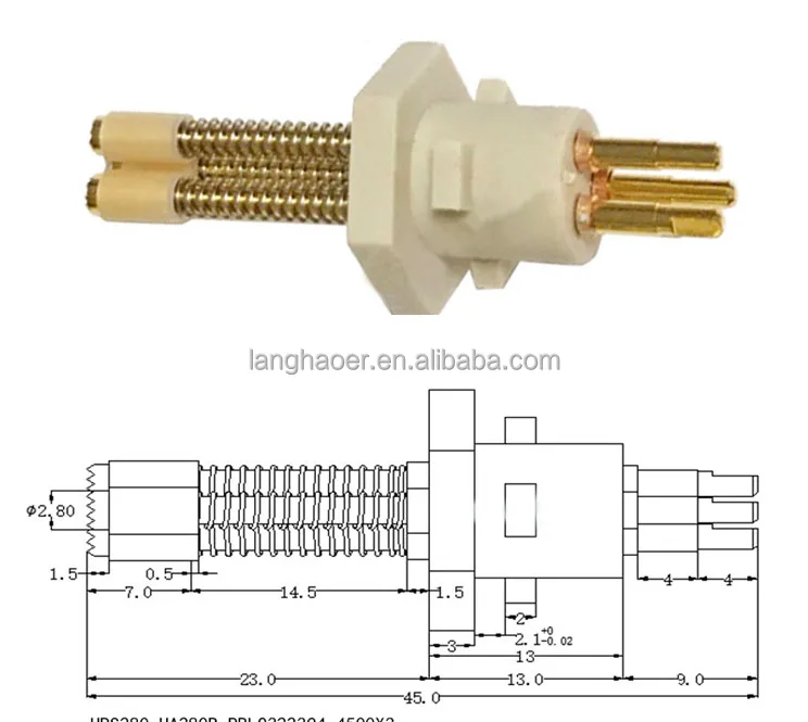 High Current 50a Test Probe Hrs280 - Buy Test Probe,Probe,Probe Pin ...