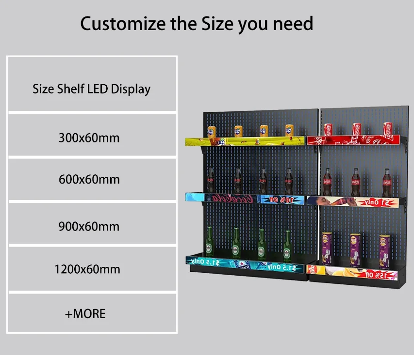 Smart Digital COB P1.2 P1.5 P1.875 P2 Led Strips for Supermarkets
