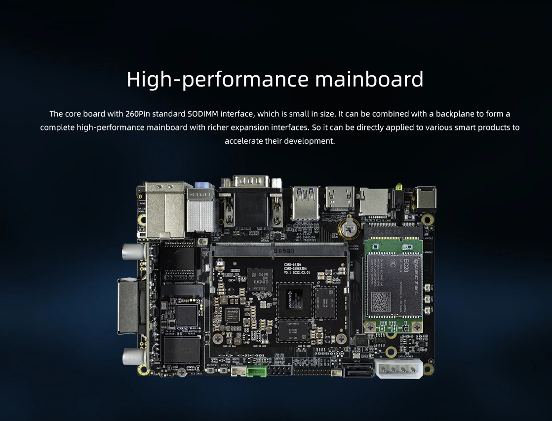 Rockchip Rk3588 Octa Core Open Source Linux Os 16gb Ram Embedded B2b