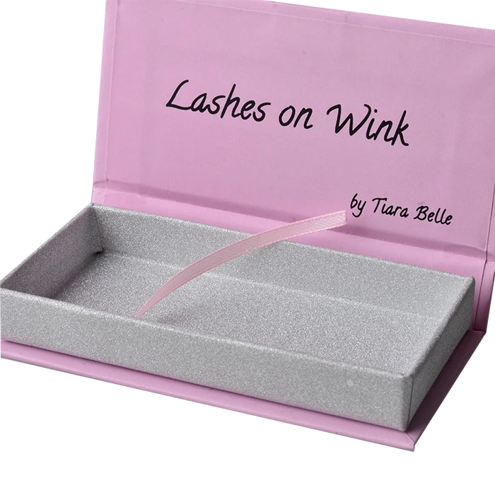 Custom Luxury Empty Paper Eyelash Extension Box Packaging Unique False ...