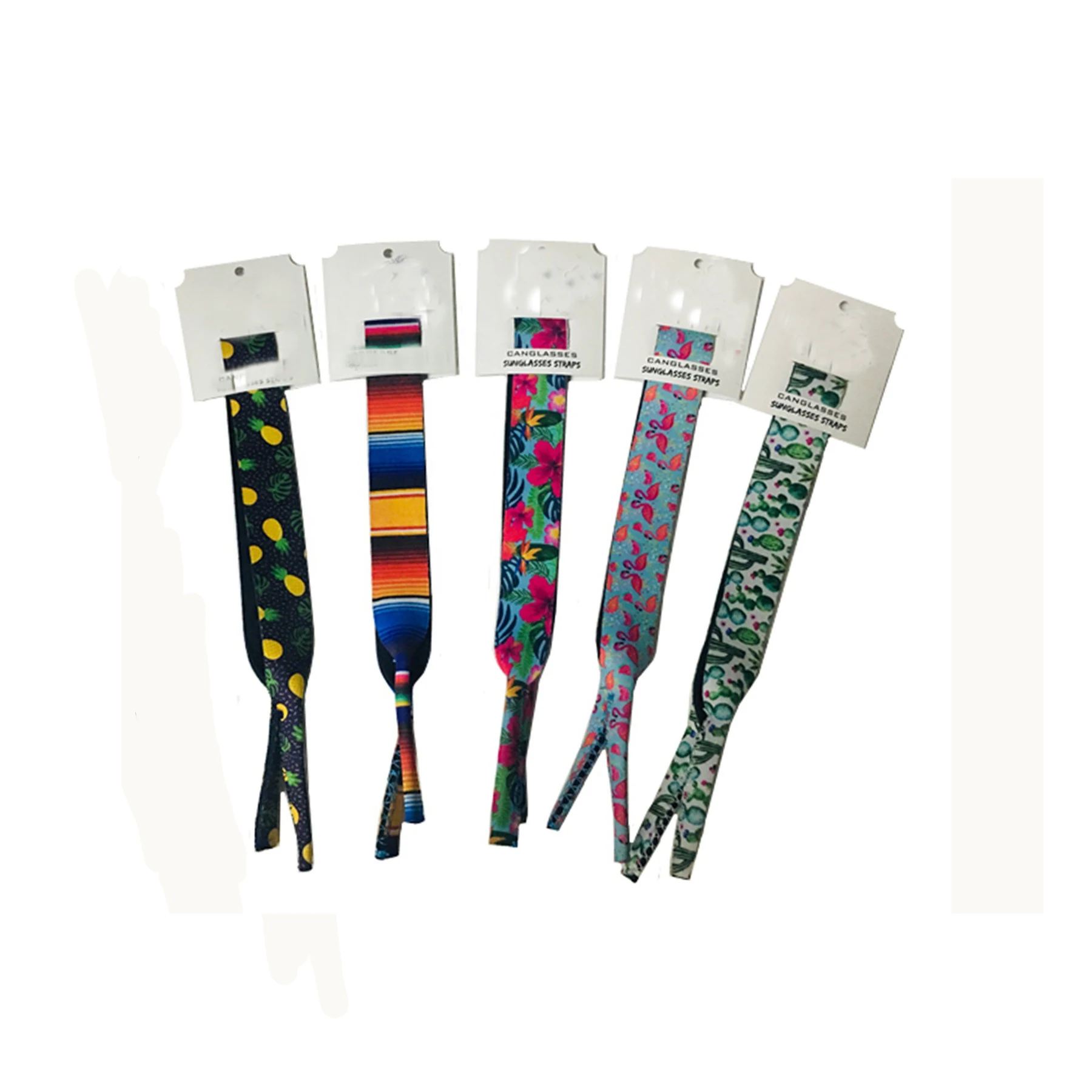 Custom Printed Neoprene Sublimation Floating Sunglasses Strap Eyewear ...