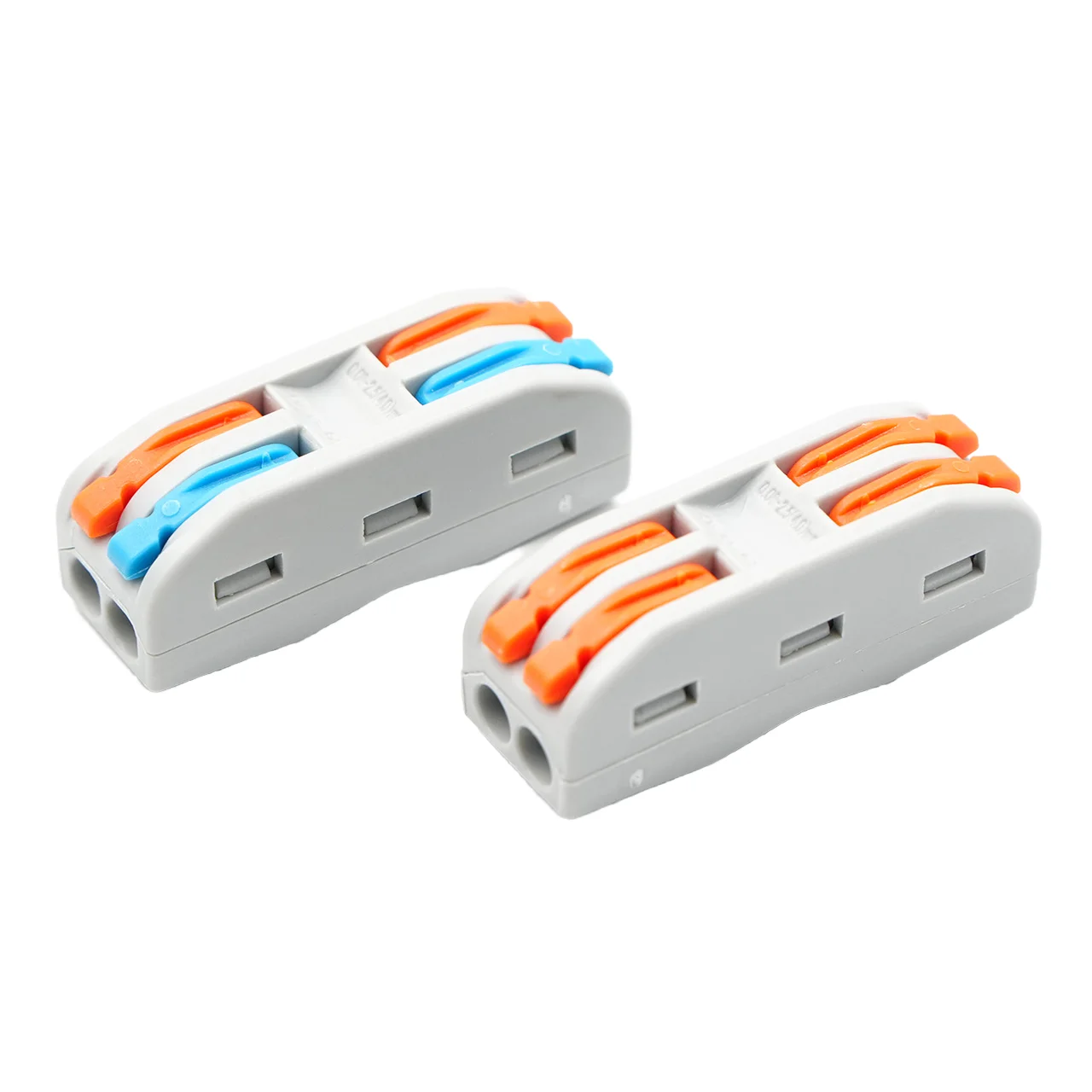 Compact PCT-222 Universal Wire Splitter 2-Pin Copper LED Lamp Push-In ...