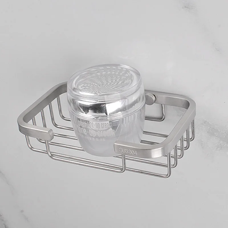 Suction Cup Soap Holder EEEKit Stainless Steel Soap Dish - Wall Mounted ...