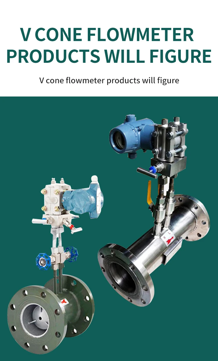 Split Type V-shaped Cone Flowmeter Differential Pressure Meter Cone Flowmeter - Buy Split Type V ...