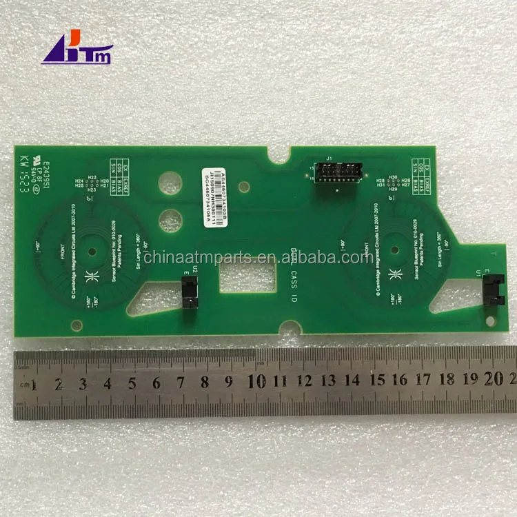 Atm Machine Parts Ncr S2 Dual Cass Id Pcb Board Assembly 445-0738036 ...