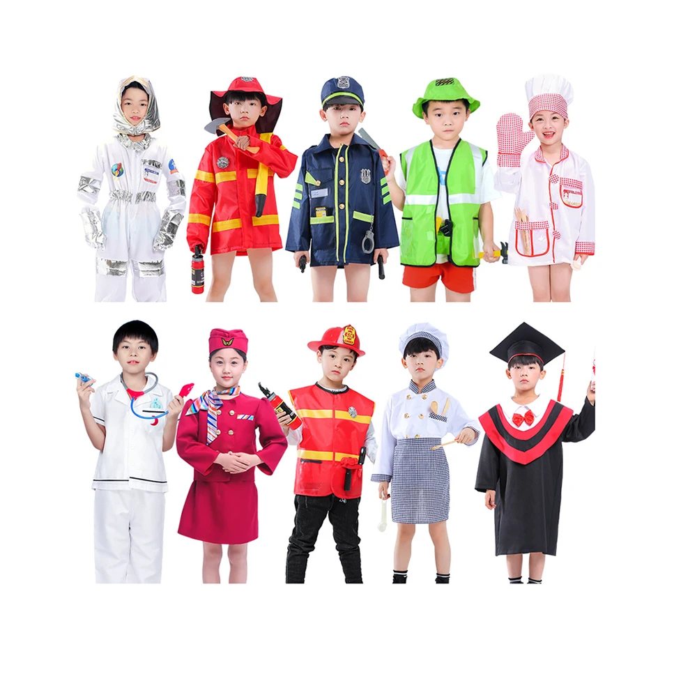 Wholesale Kids Costume Scientist Doctor Mechanical Engineer Career Day ...