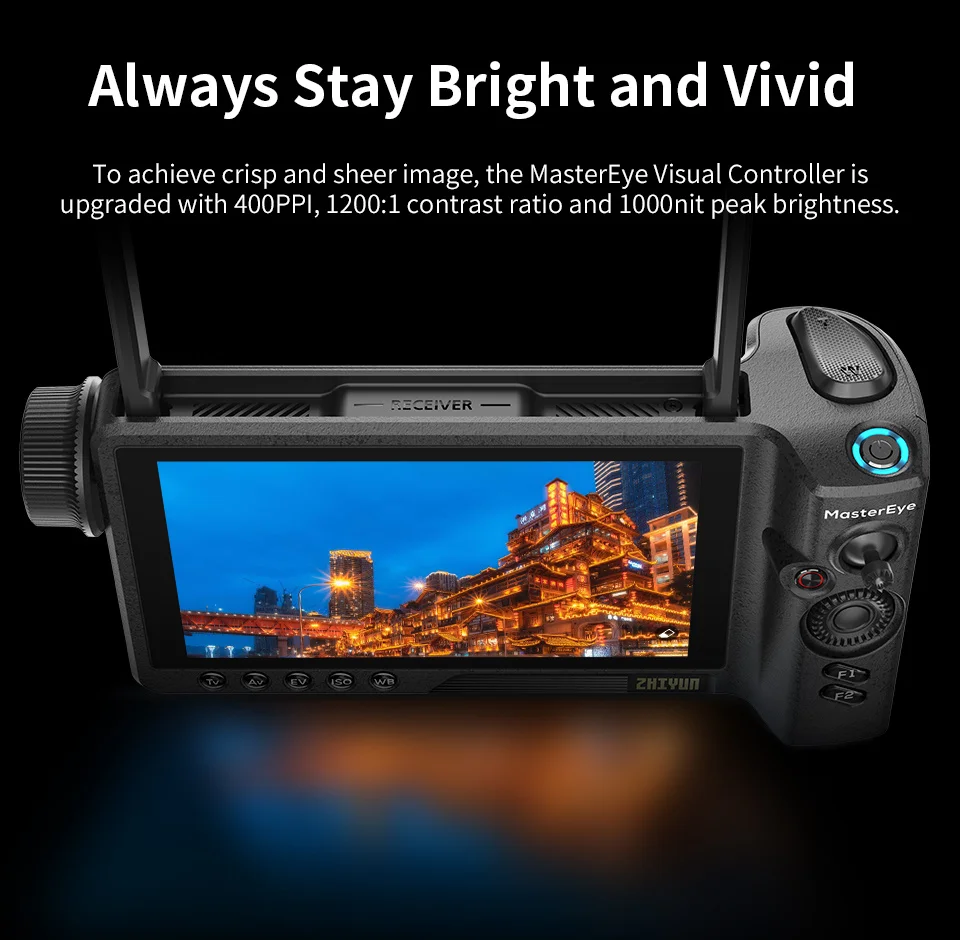 Zhiyun Cov04 Mastereye Visual Controller Vc100 for Weebill 2 Gimbal ...