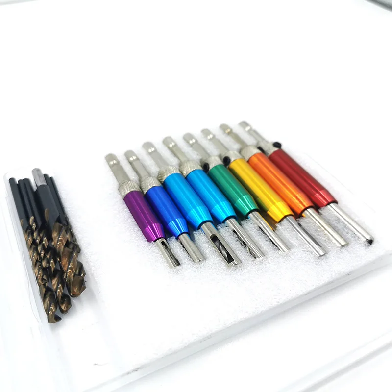 Professional Hinge Centering Drill Bits For Wood Self Centering Design