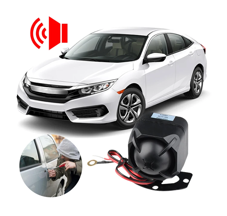 DC 12V Universal Upgrade Car Alarm System with Remote Control