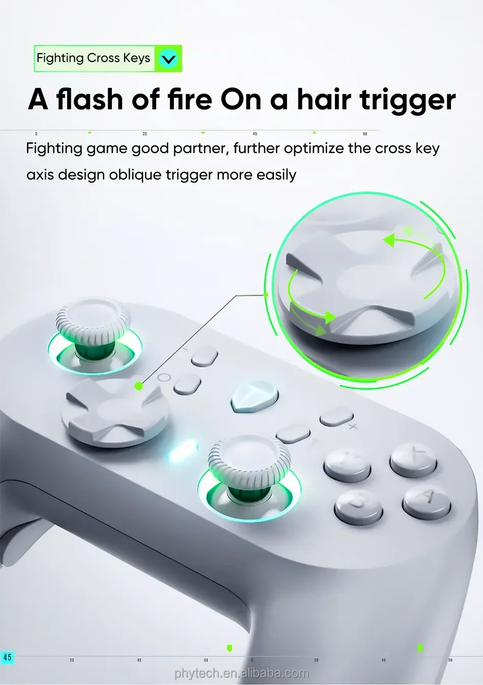 Thunderobot G45 Pro Game Joystick Wireless Game Manette Gamepad ...